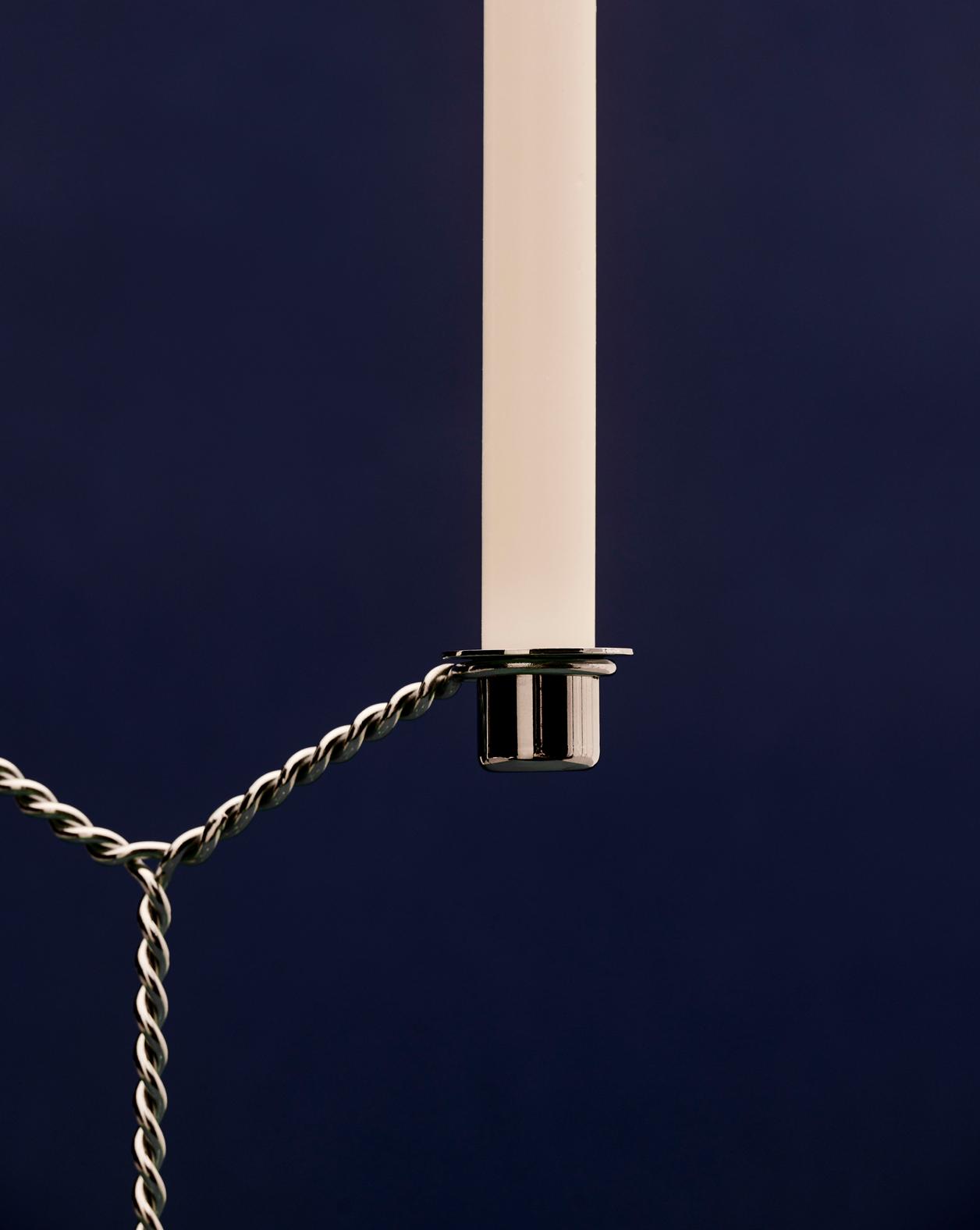 Wire Candleholder Mirror | HAY.nl