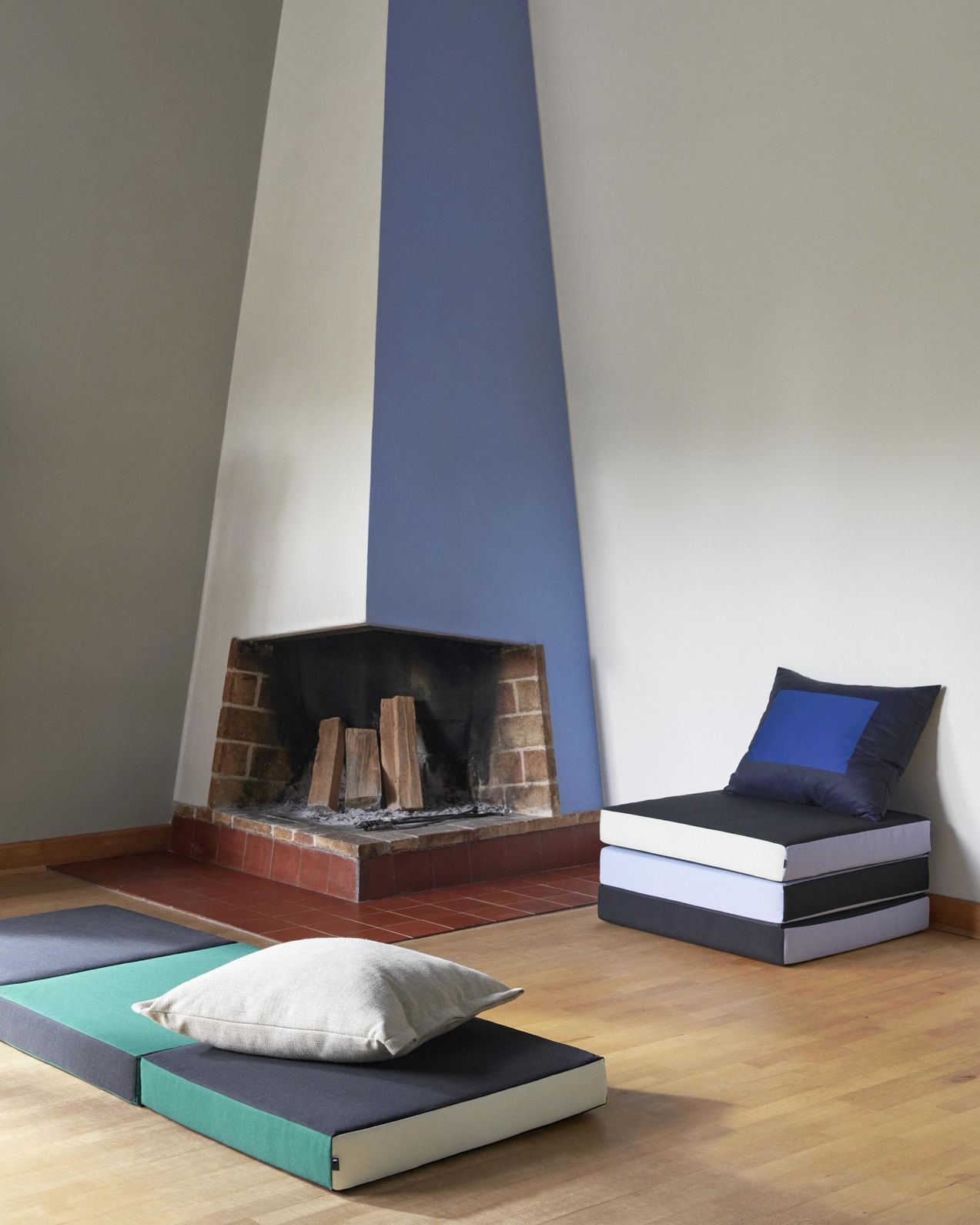 3 Fold Mattress W70 x L195 Lavender | HAY.nl
