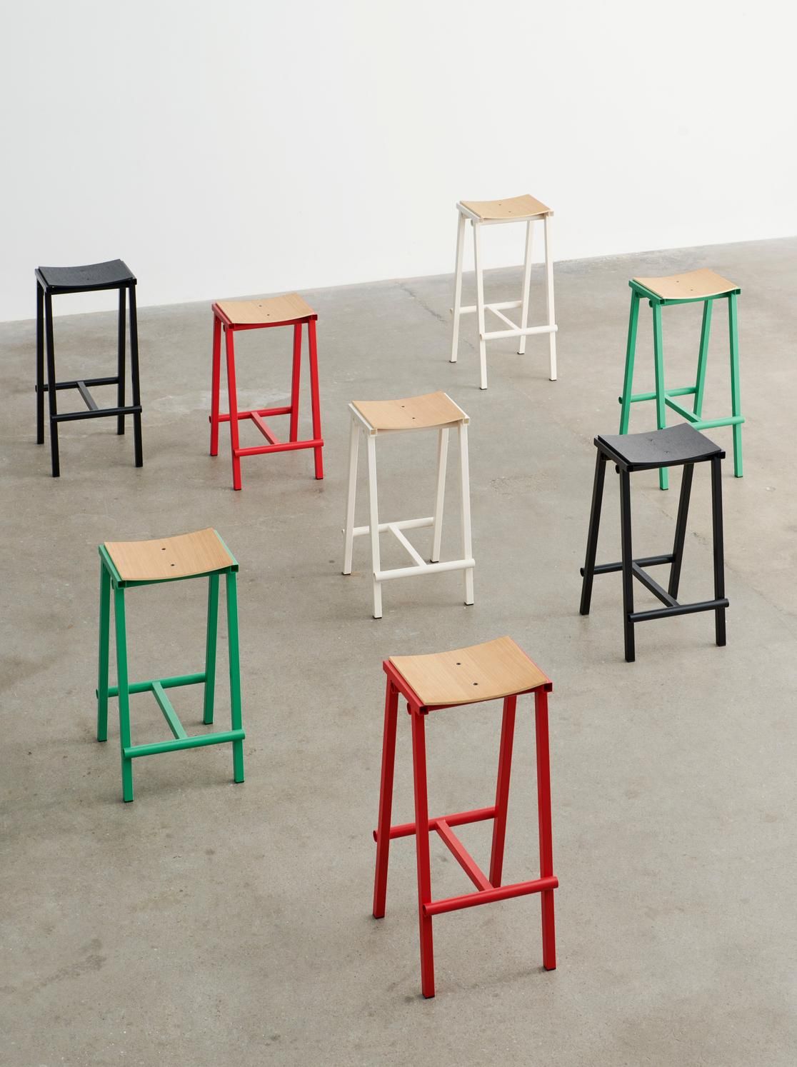 Taburete 8 Bar Stool Low | HAY.nl